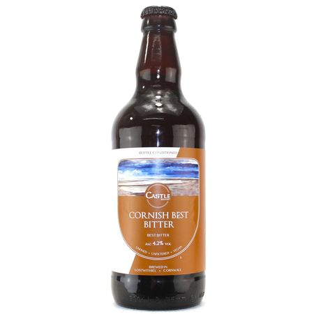 Castle Brewery Cornish Best Bitter - 500ml (ABV 4.2%) only £5.50