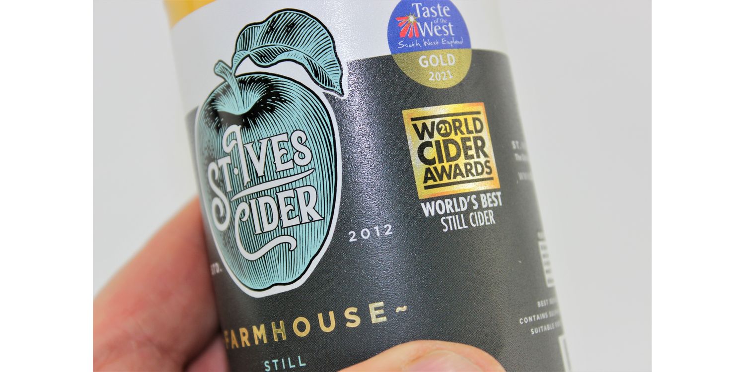 St Ives Cider Farmhouse Cider - 500ml (ABV 6%) only £4.85